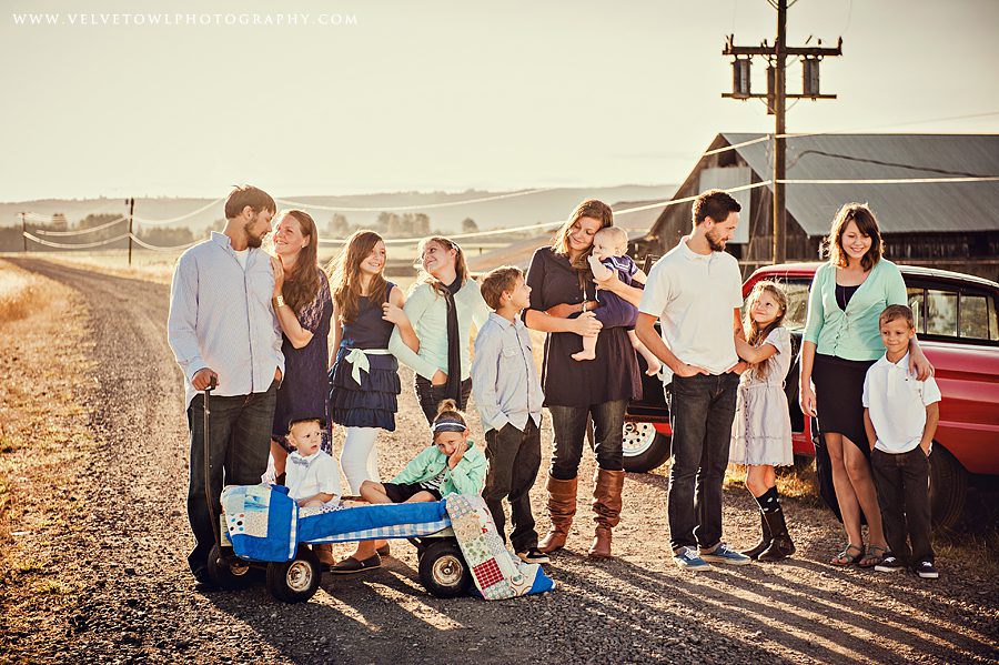 Family of 13 :: {Washington Lifestyle Family Photographer} » VELVET OWL ...
